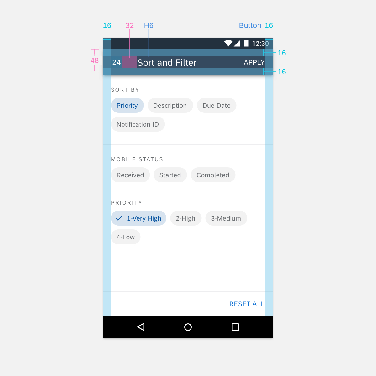 Dialogs Sap Fiori For Android Design Guidelines